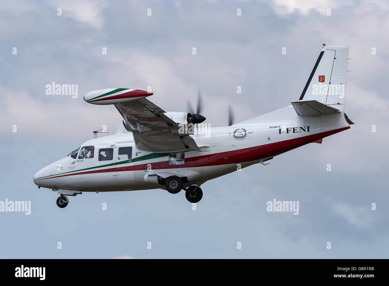 Piaggio P-166C I-FENI Stock Photo - Alamy