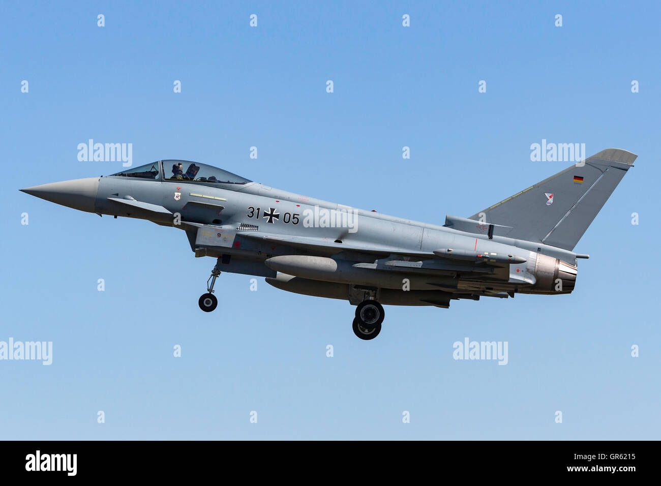 German Air Force (Luftwaffe) Eurofighter Typhoon Stock Photo - Alamy