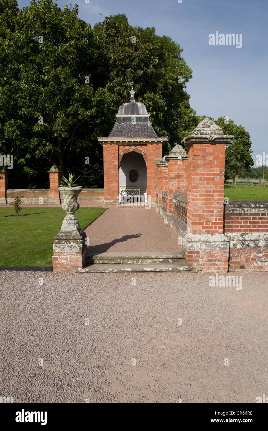hanbury hall estate grounds stately home uk gb worcestershire midlands ...