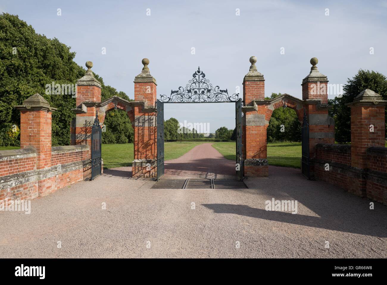 hanbury hall estate grounds stately home uk gb worcestershire midlands ...