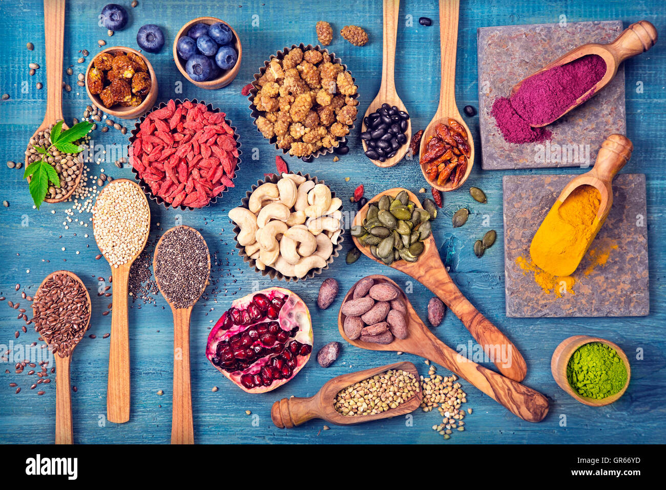 Super foods hi-res stock photography and images - Alamy