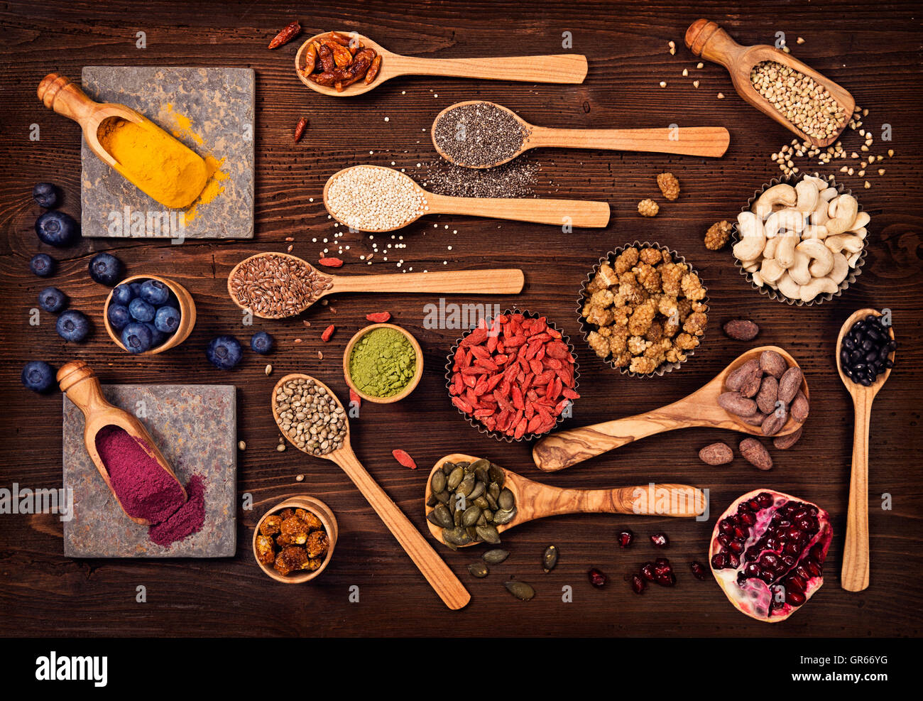 Super foods hi-res stock photography and images - Alamy