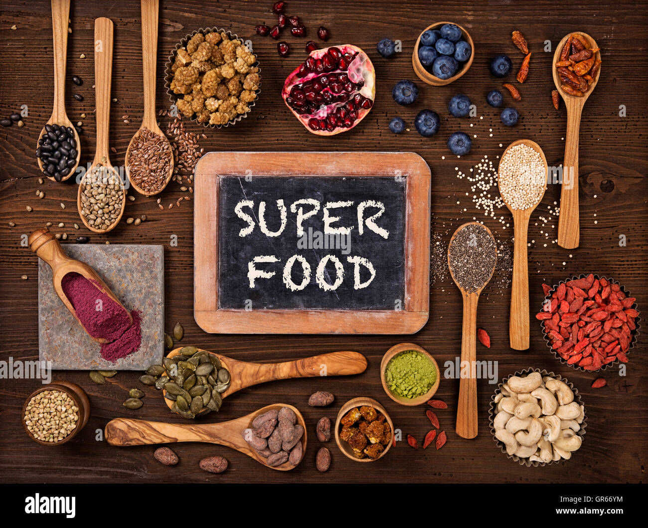 Super foods hi-res stock photography and images - Alamy