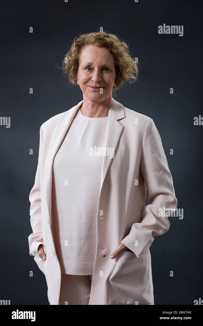 English historical novelist Philippa Gregory Stock Photo - Alamy