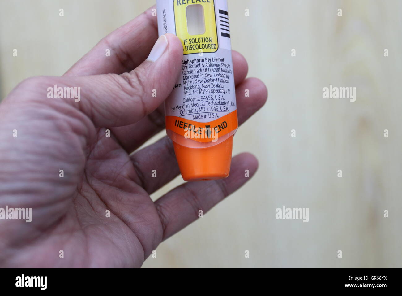Epi pen hi-res stock photography and images - Alamy