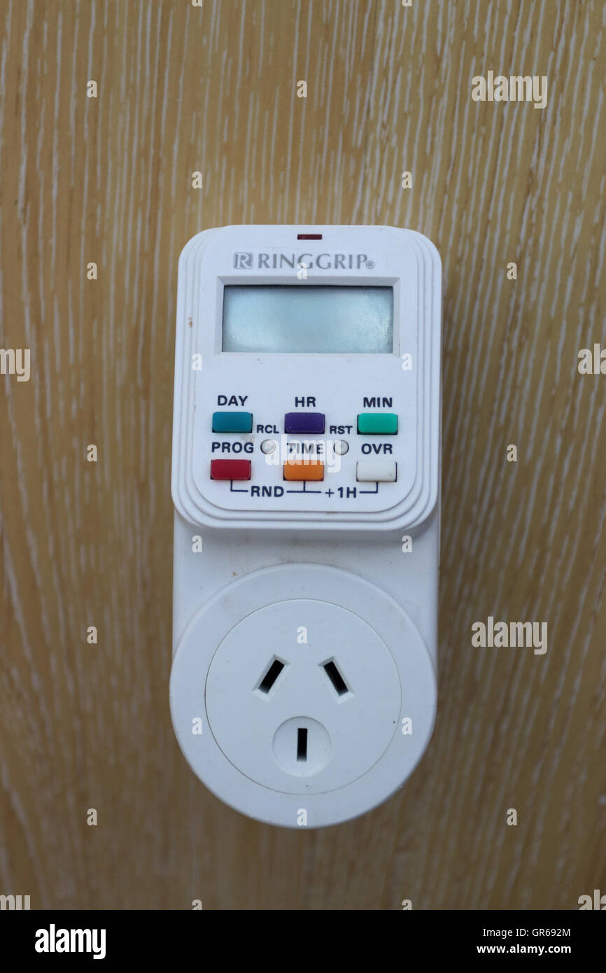Ringgrip Electronic digital Timer Socket Plug in Stock Photo - Alamy Ringgrip Electronic digital Timer Socket Plug in Stock Photo - Alamy