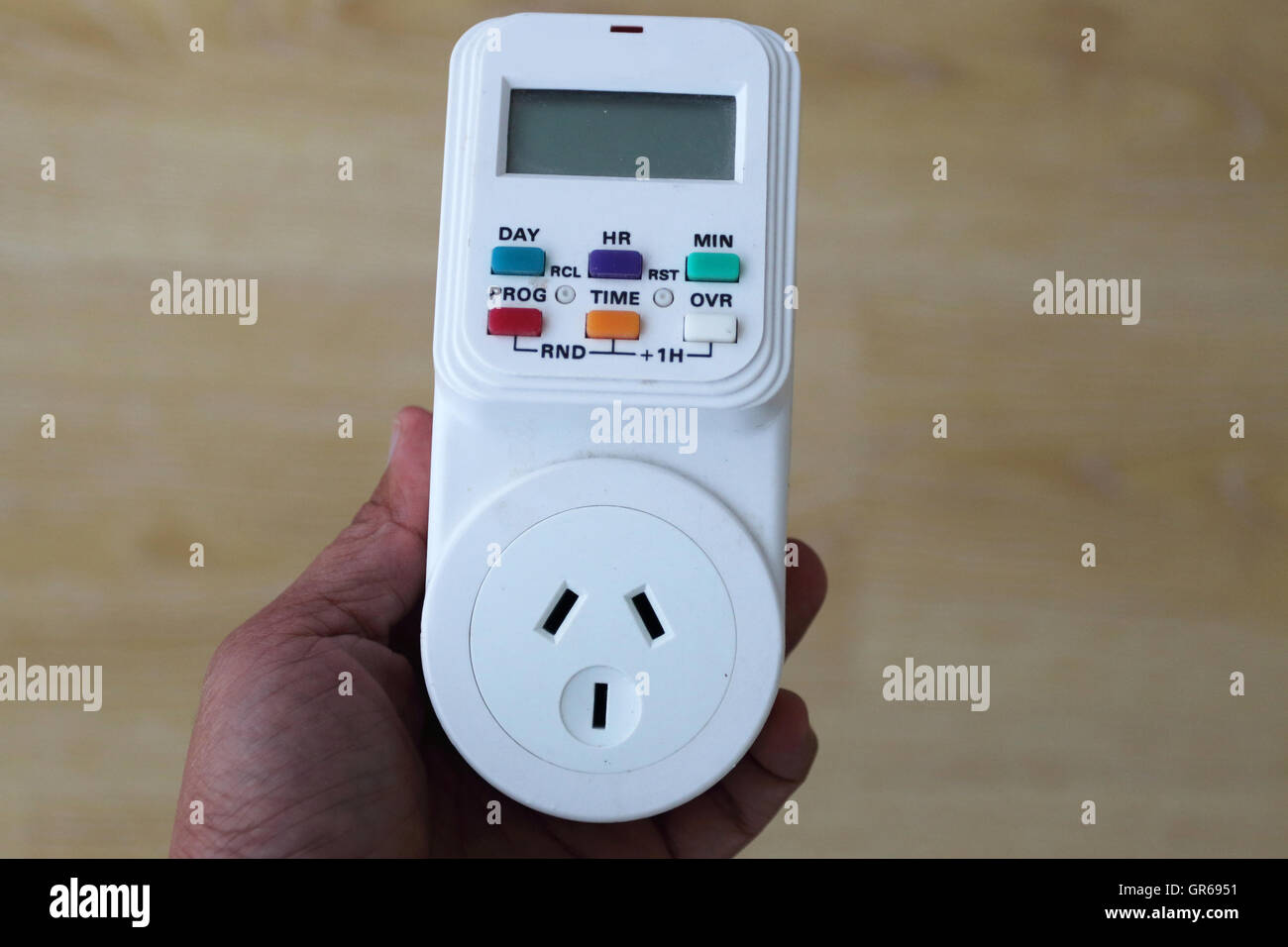 Electronic digital Timer Socket Plug in Stock Photo - Alamy Electronic digital Timer Socket Plug in Stock Photo - Alamy
