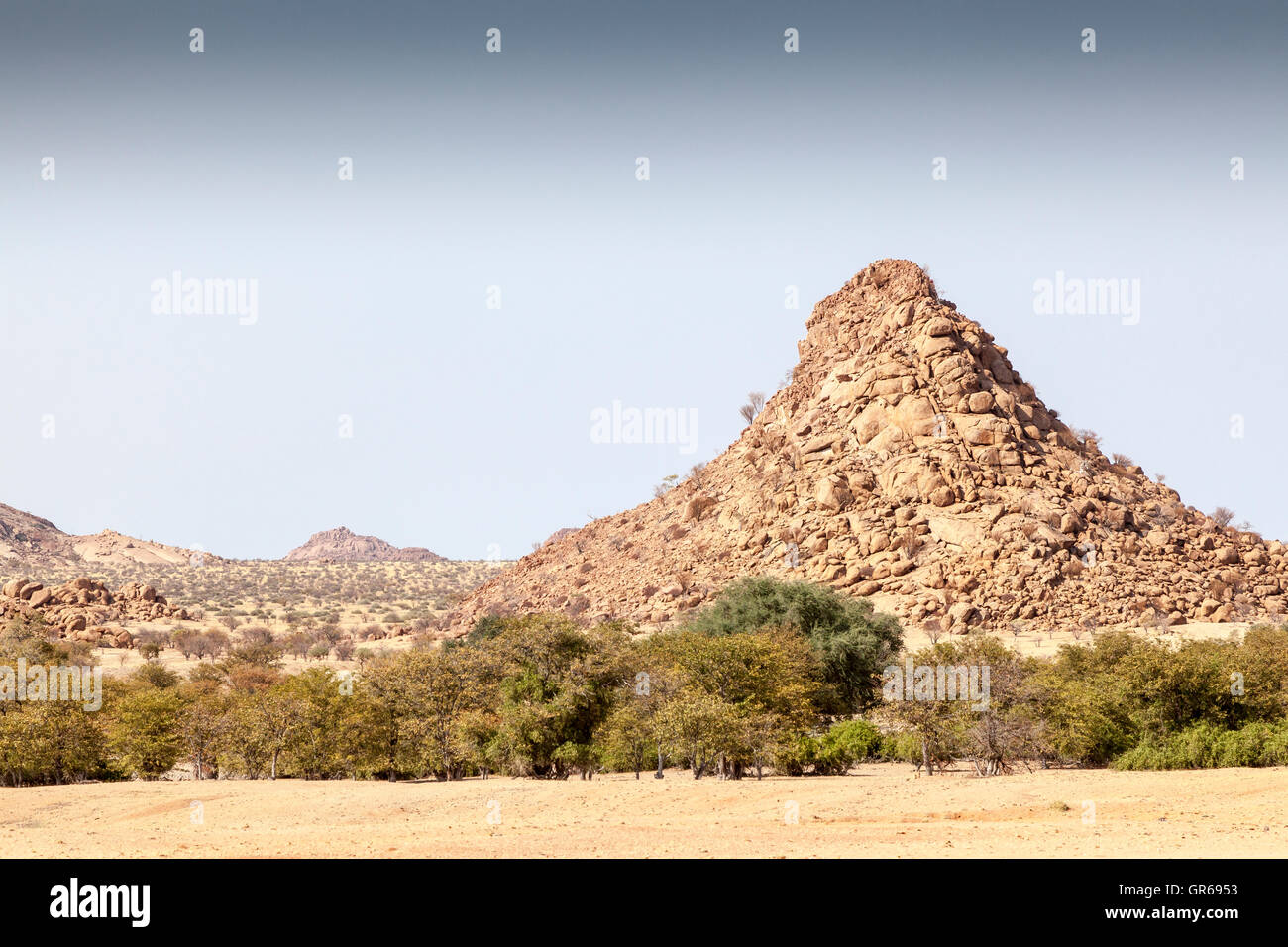Rocky tower in Damaraland, Namibia Stock Photo - Alamy