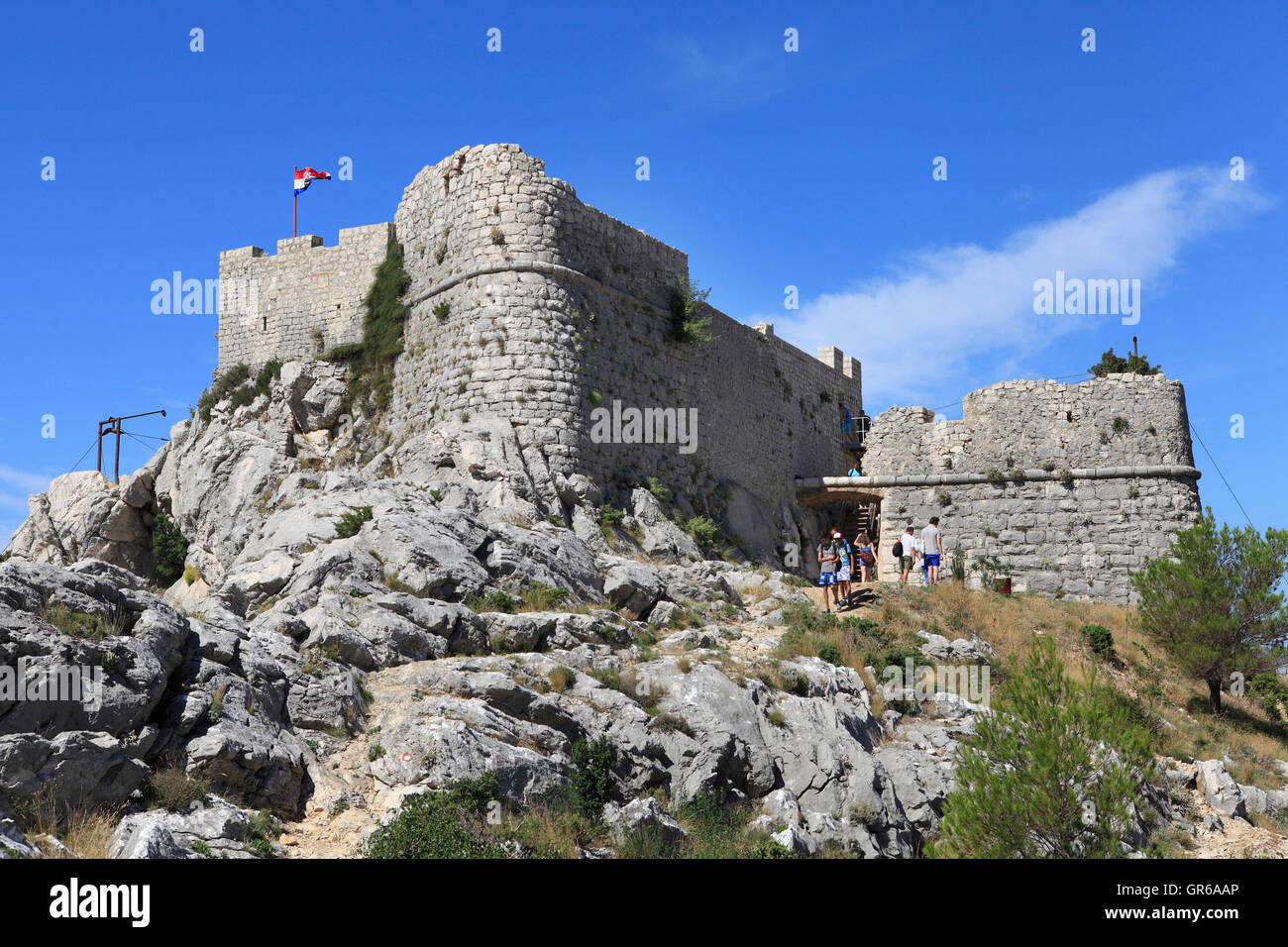 Omis fortress not mirabella hi-res stock photography and images - Alamy