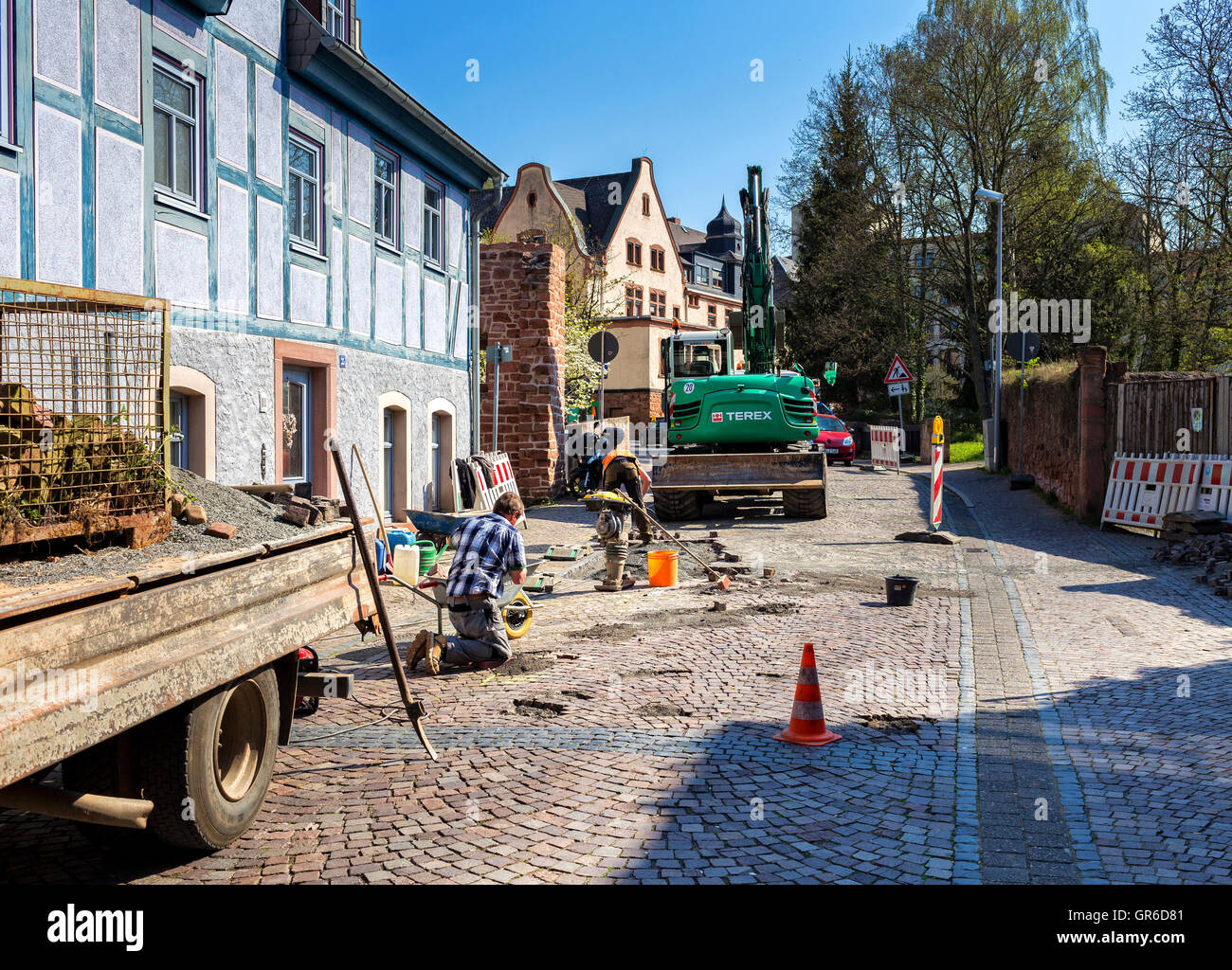 Small construction sites hi-res stock photography and images - Alamy