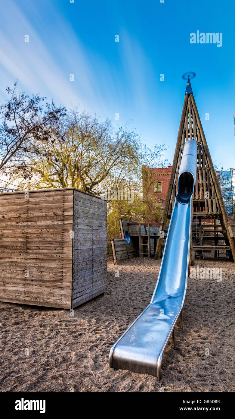 Children S Playground Stock Photo - Alamy