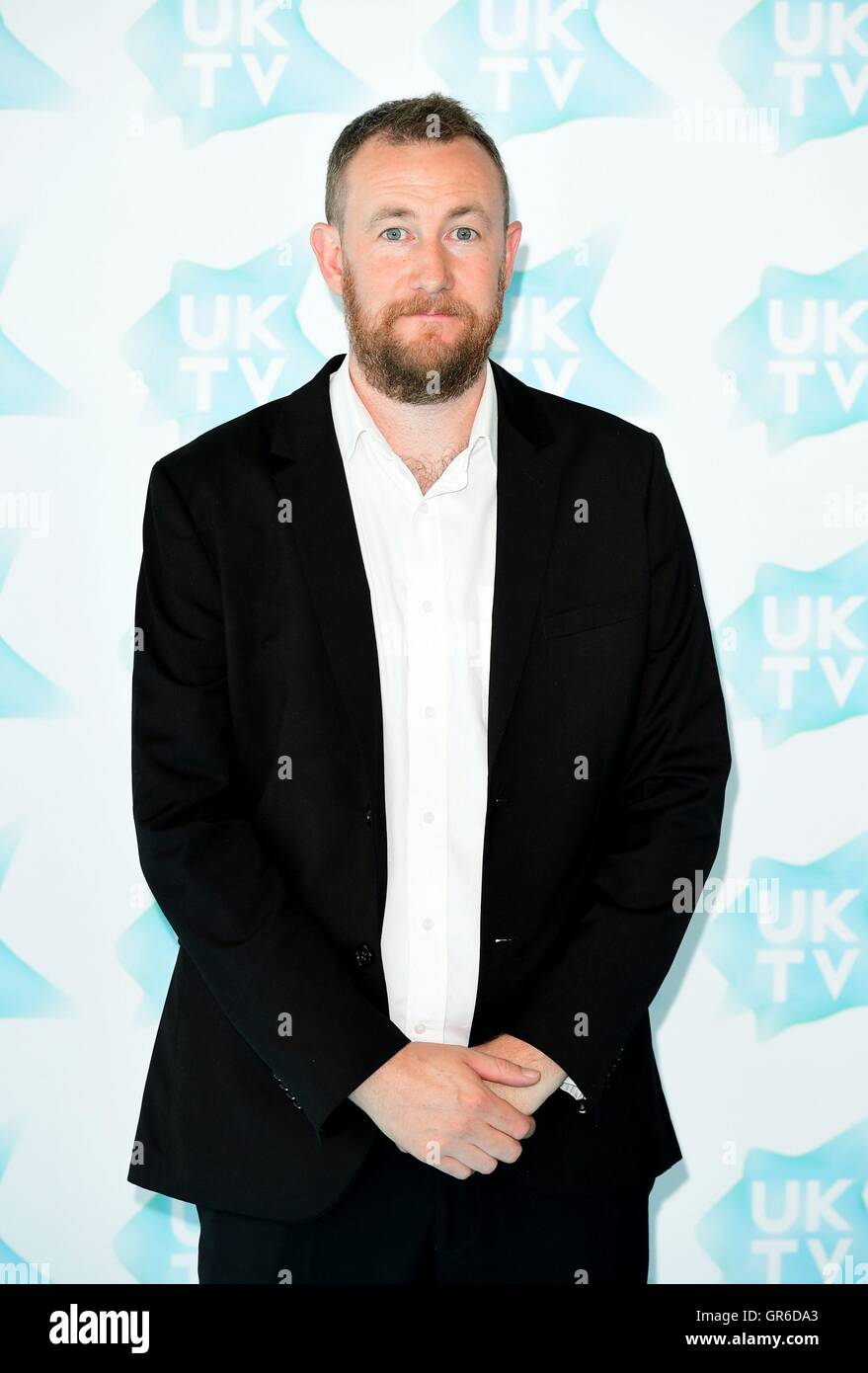 Alex Horne arriving at the BFI Southbank, London, for the UKTV Live new ...