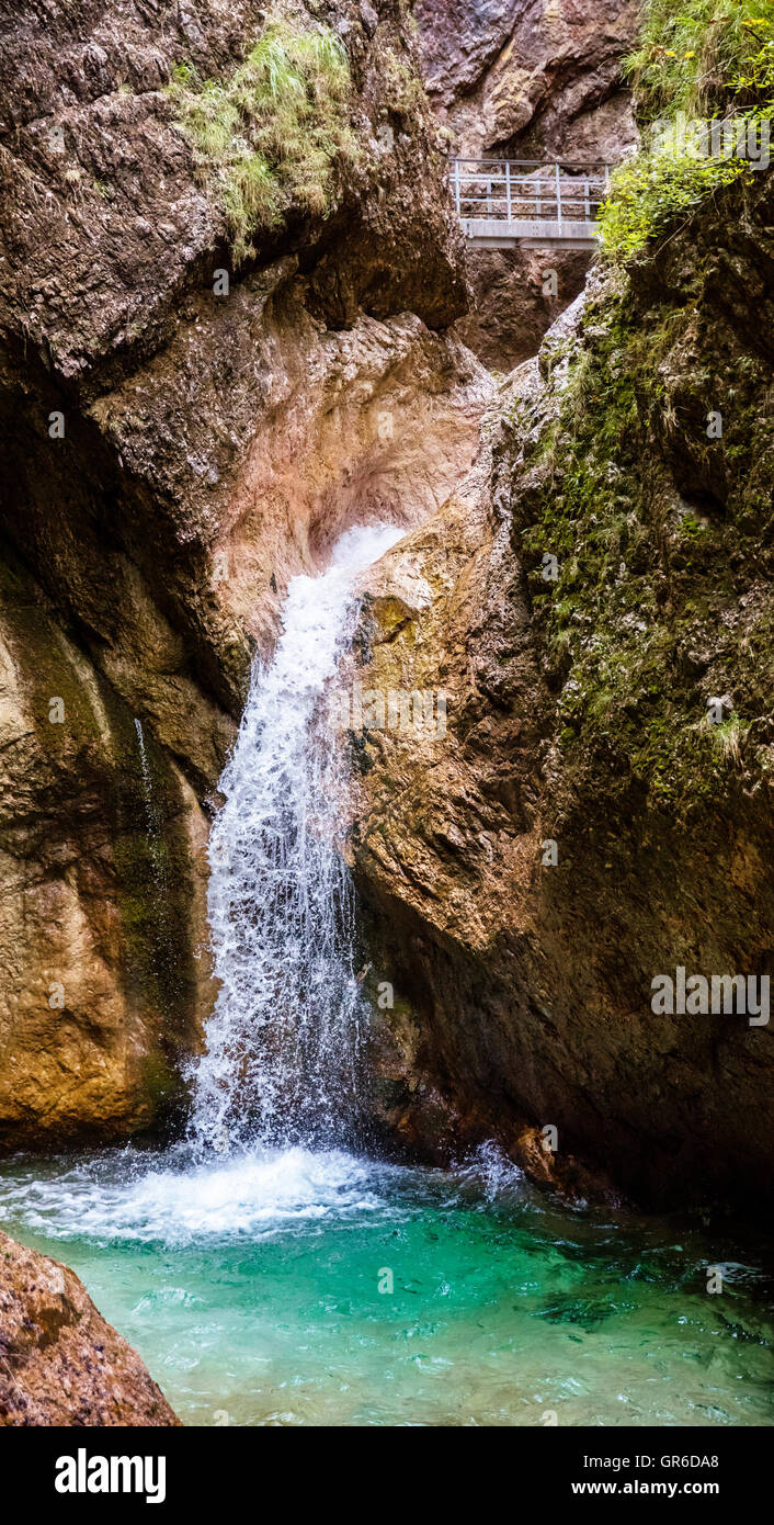 A Small Waterfall Stock Photo - Alamy