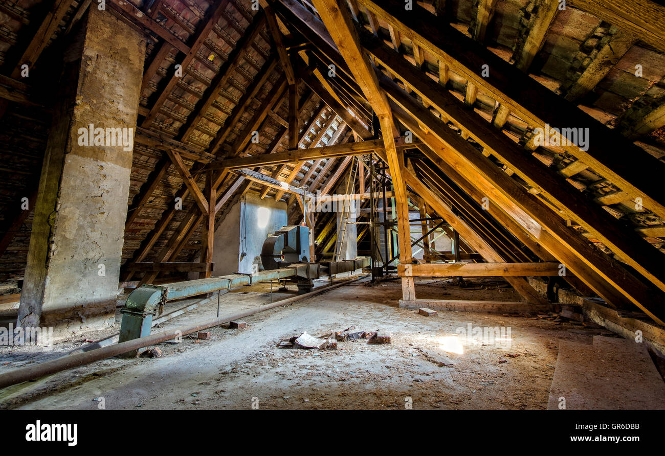 Attic room storage hi-res stock photography and images - Alamy