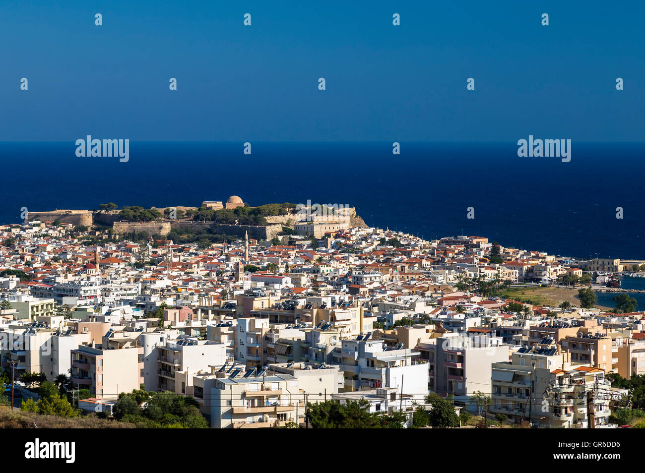 Venetian fortress rethymno crete greece hi-res stock photography and ...