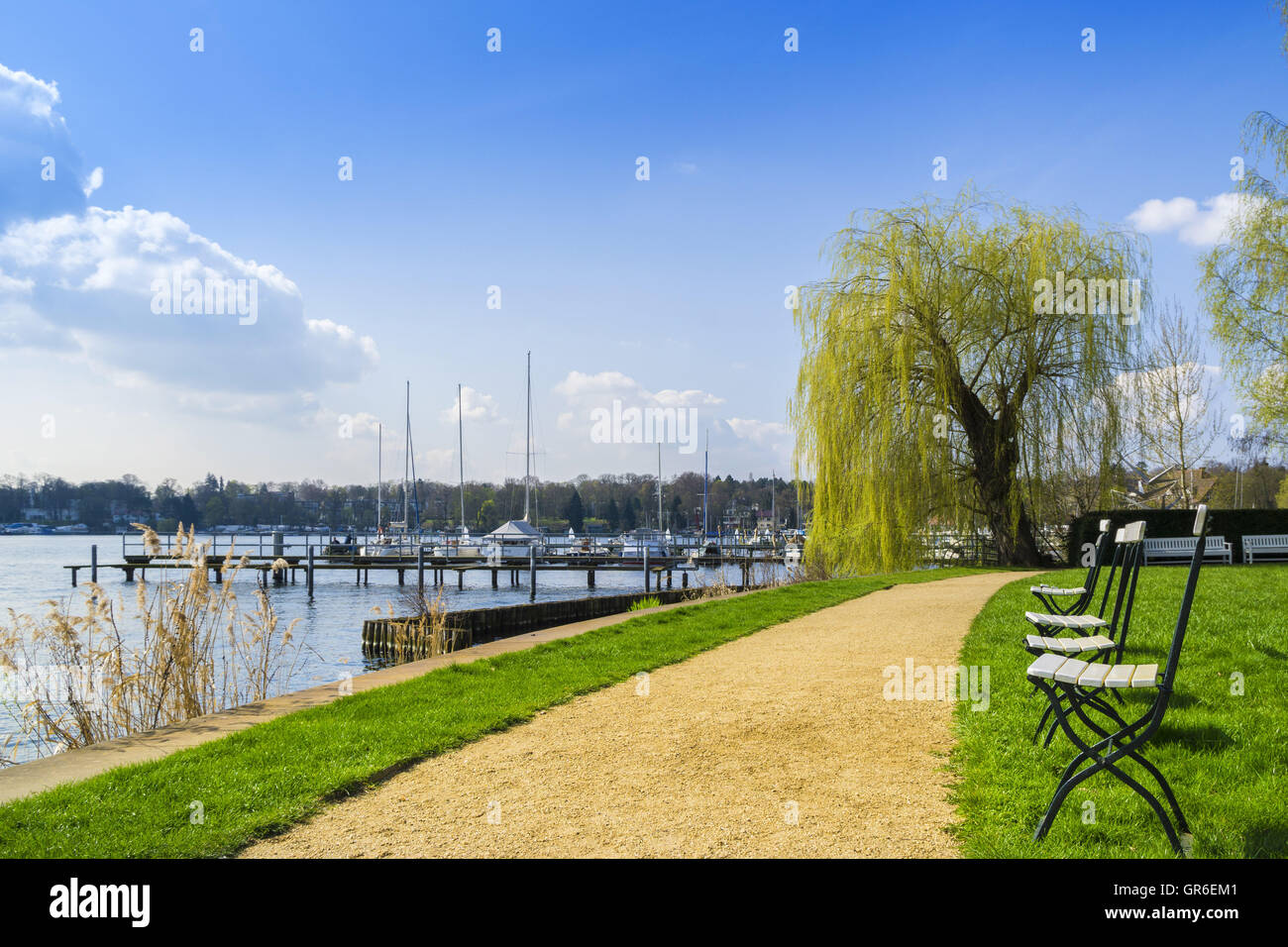 At The Wannsee Stock Photo - Alamy