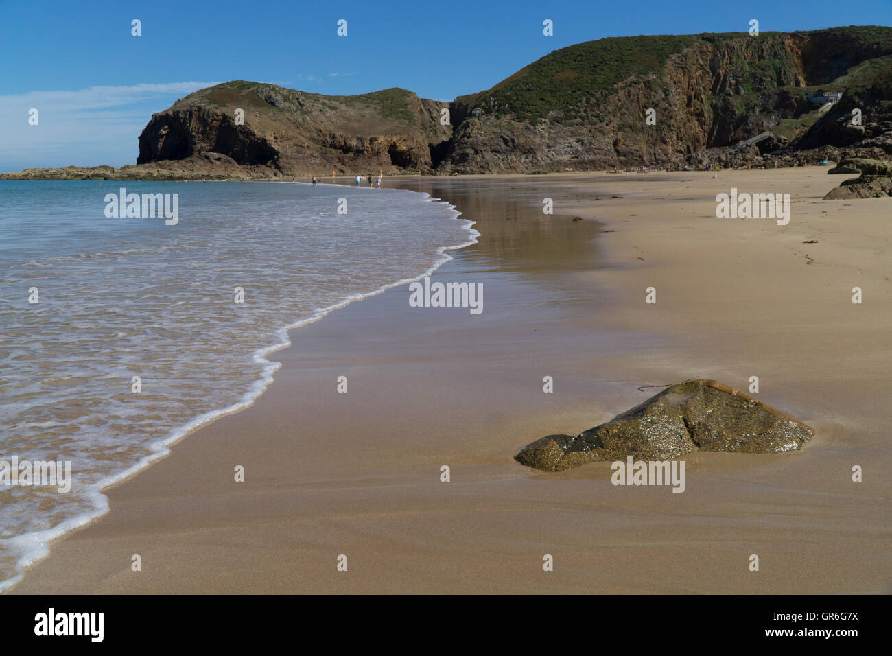 Beautiful plemont beach hi-res stock photography and images - Alamy