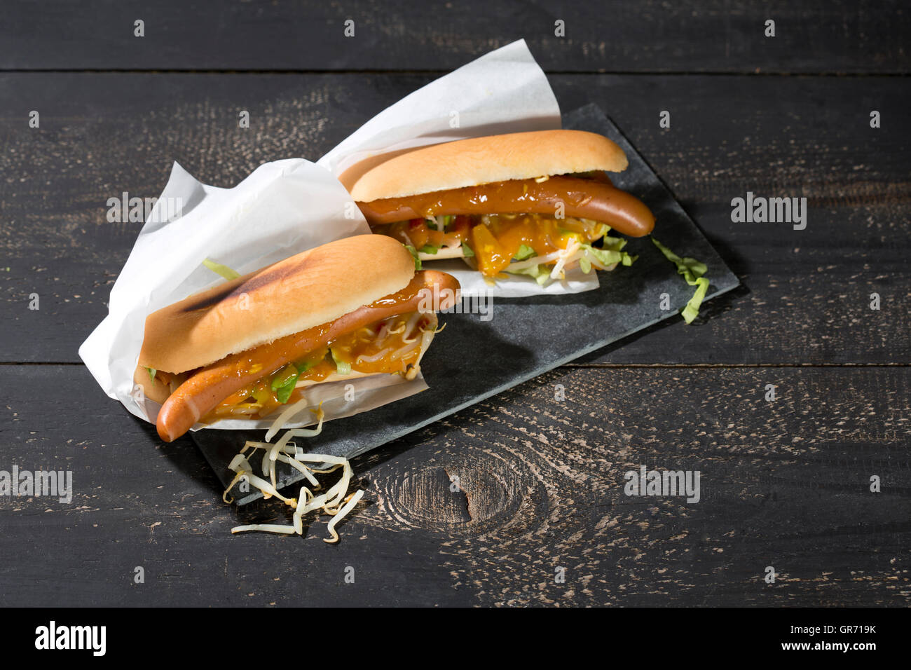 Asia Hot Dog Stock Photo - Alamy