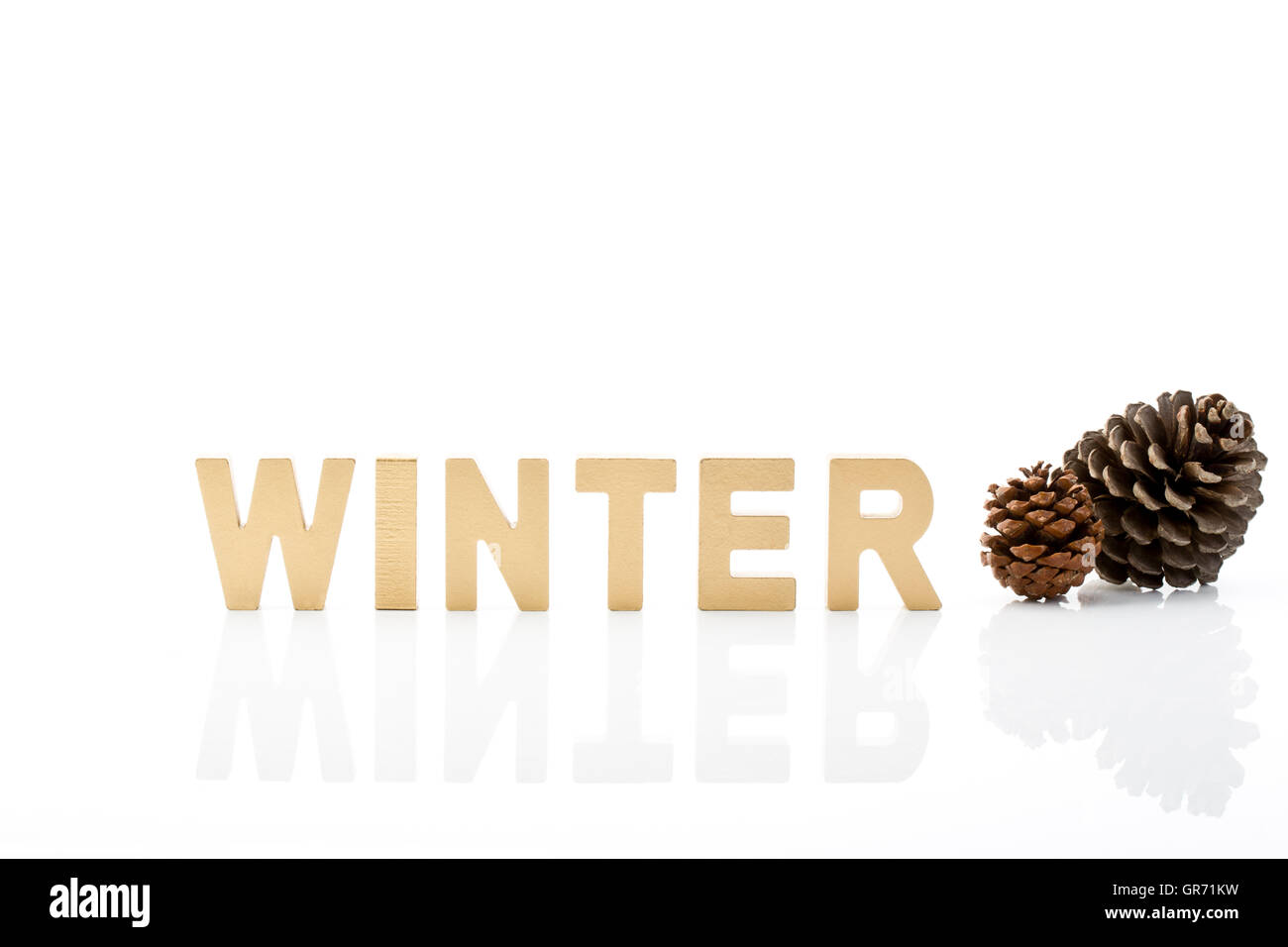 Symbols of winter Cut Out Stock Images & Pictures - Alamy