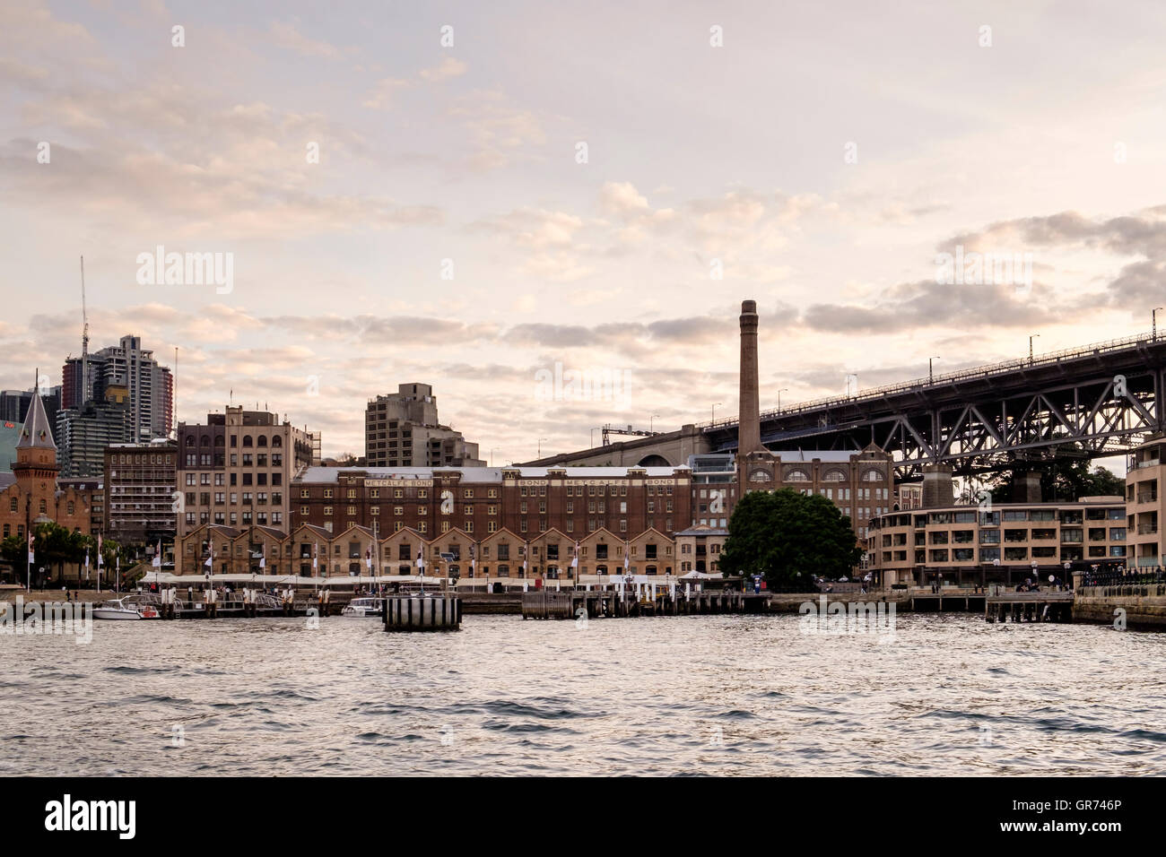 The Rocks, Sydney, Australia at sunset Stock Photo - Alamy