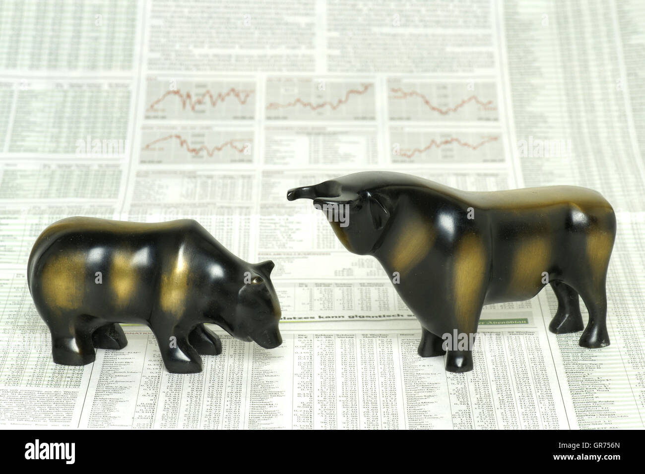 Bul And Bear Stock Photo - Alamy