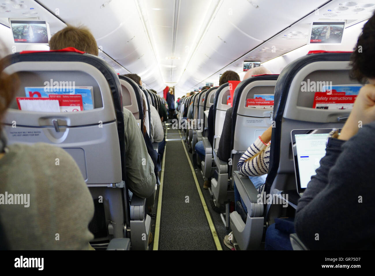 People fly in the plane hi-res stock photography and images - Alamy