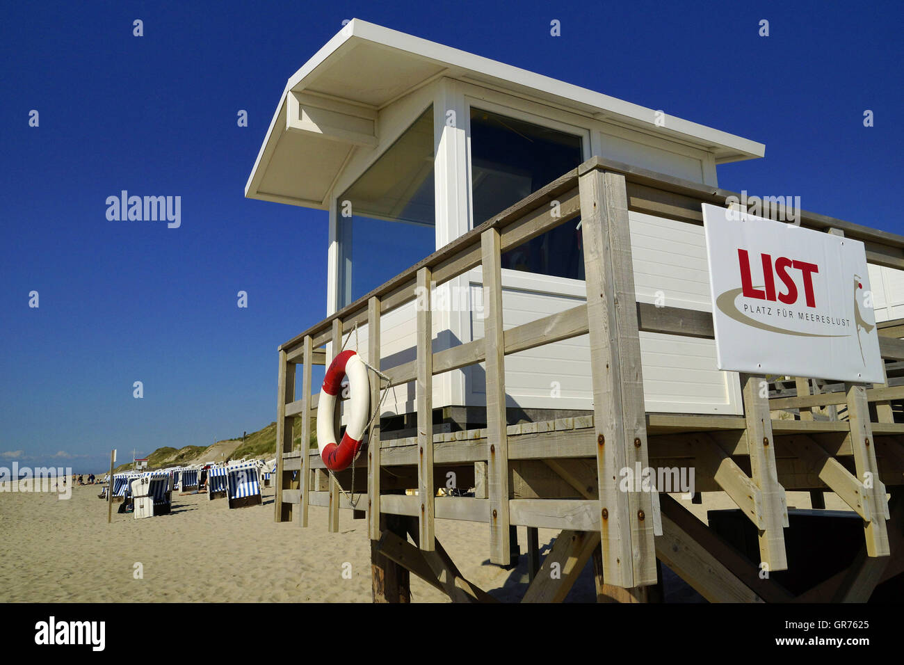 Beach From Sylt Stock Photo - Alamy