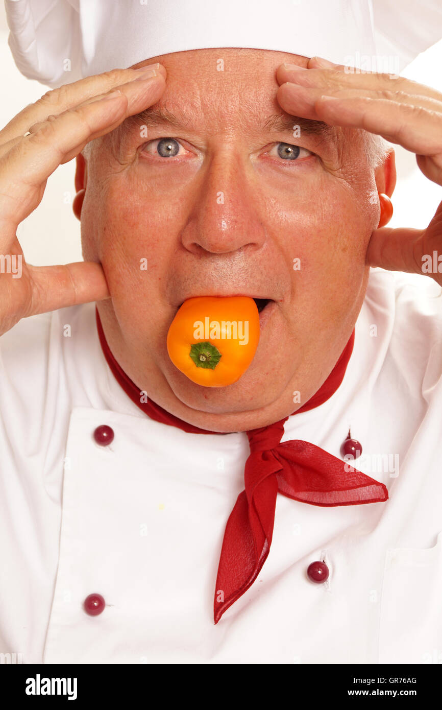 Very busy cook hi-res stock photography and images - Alamy