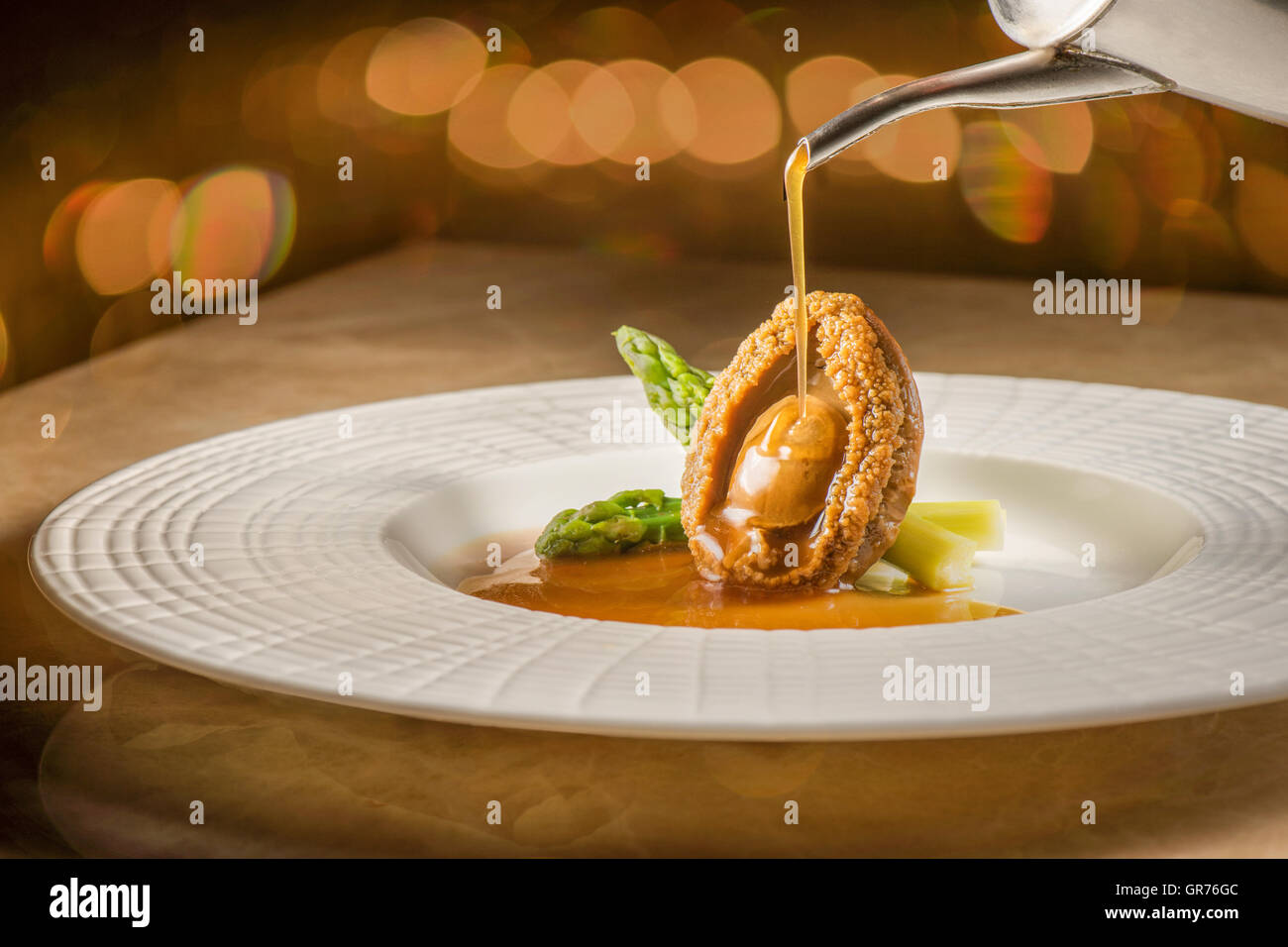 Chinese cuisine abalone Stock Photo - Alamy