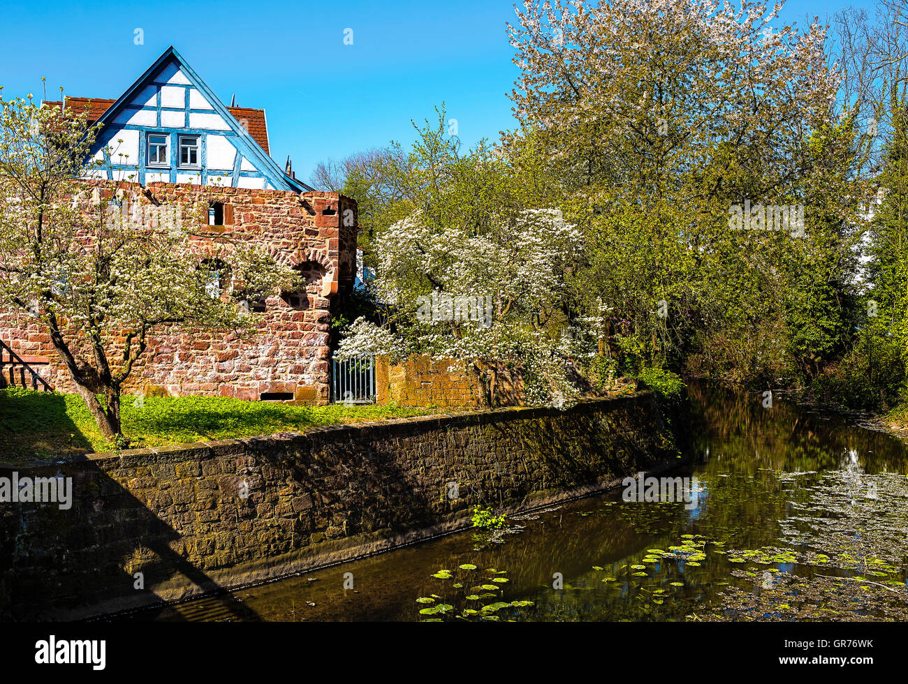 Living At The Lake Stock Photo - Alamy