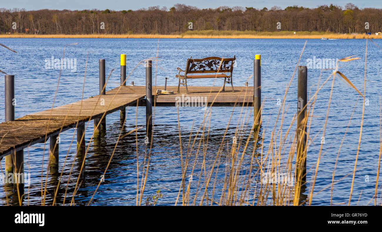 At The Lake Stock Photo - Alamy