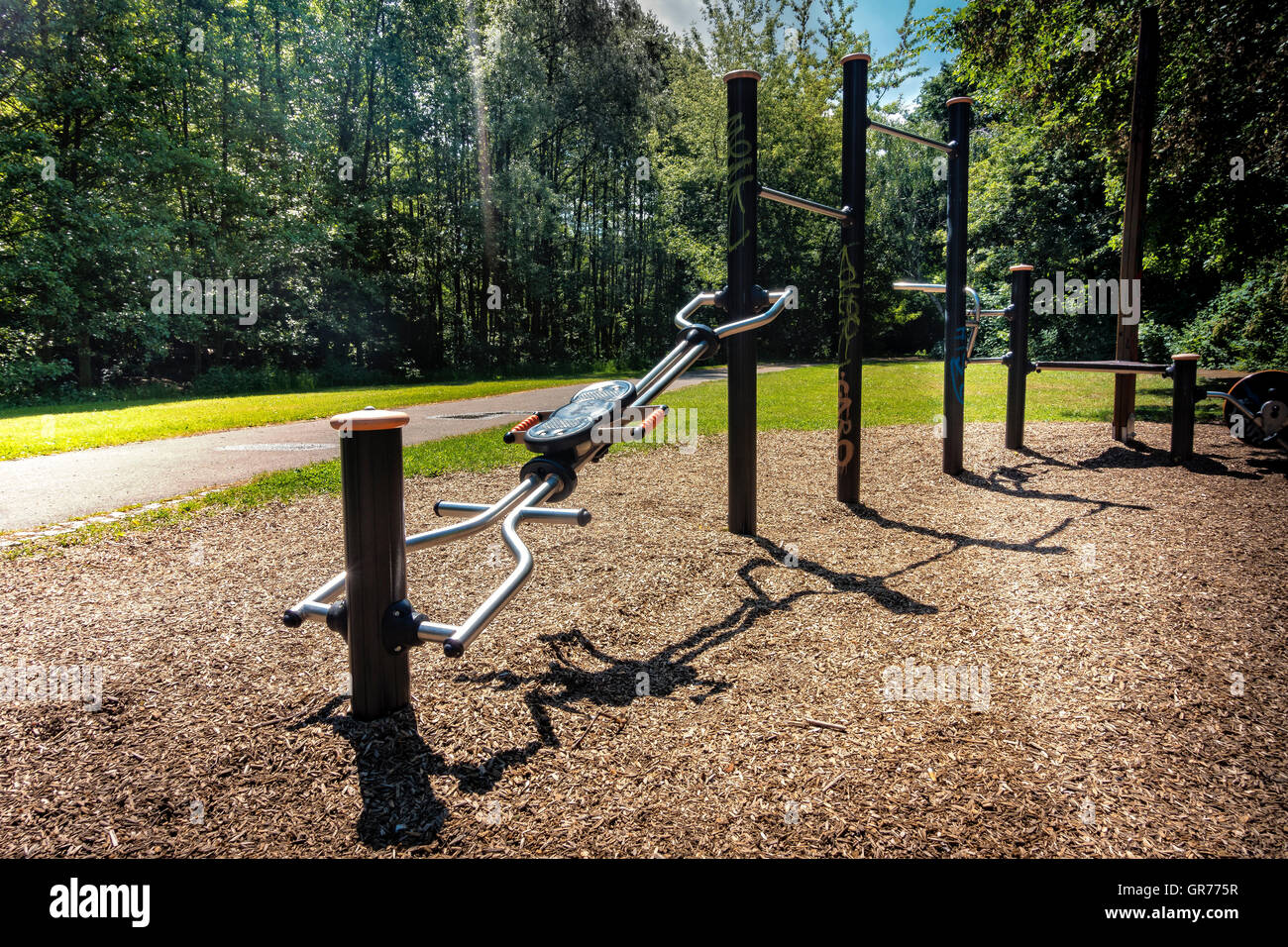 Modern playground hi-res stock photography and images - Alamy