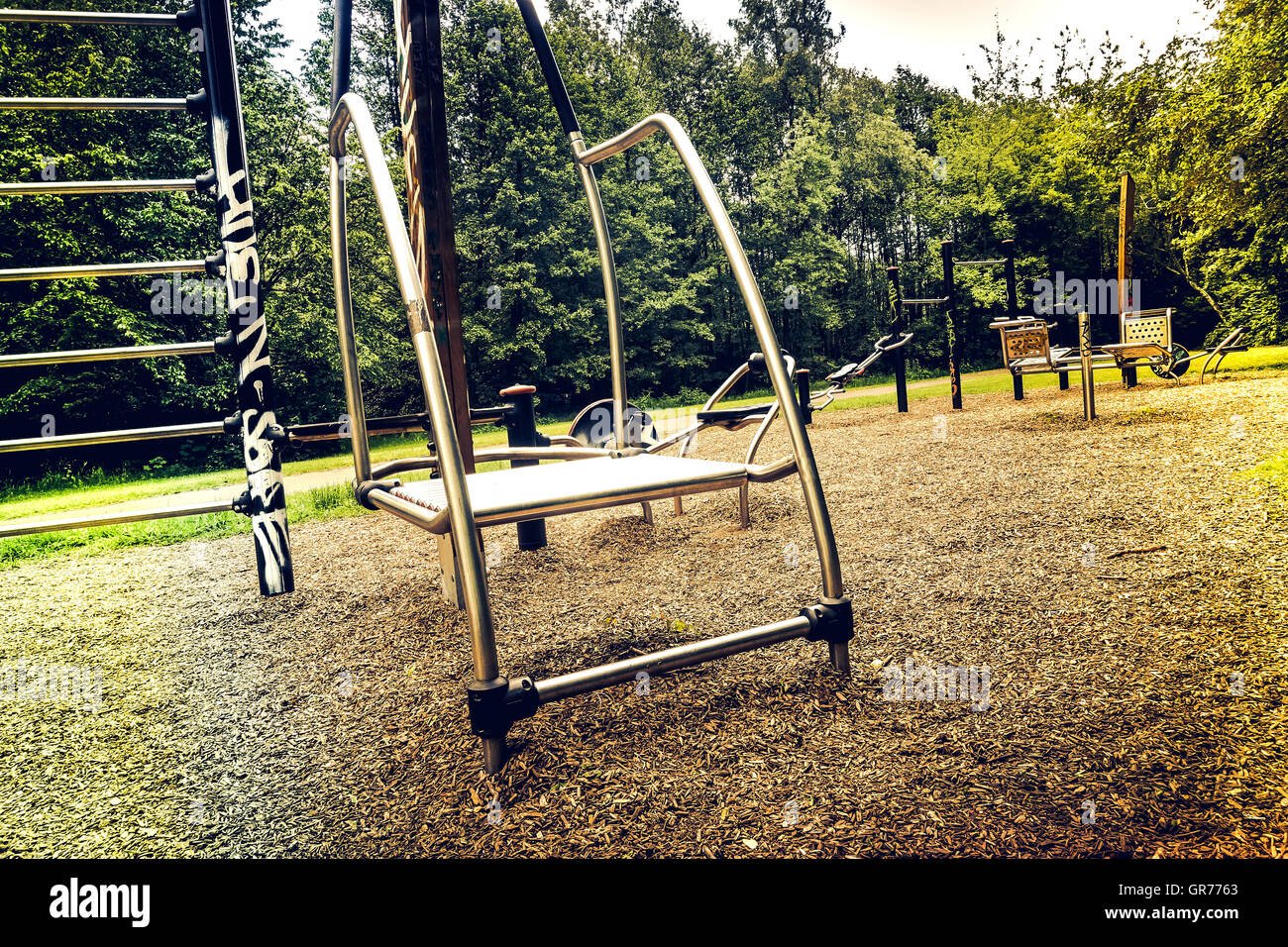 Modern playground hi-res stock photography and images - Alamy