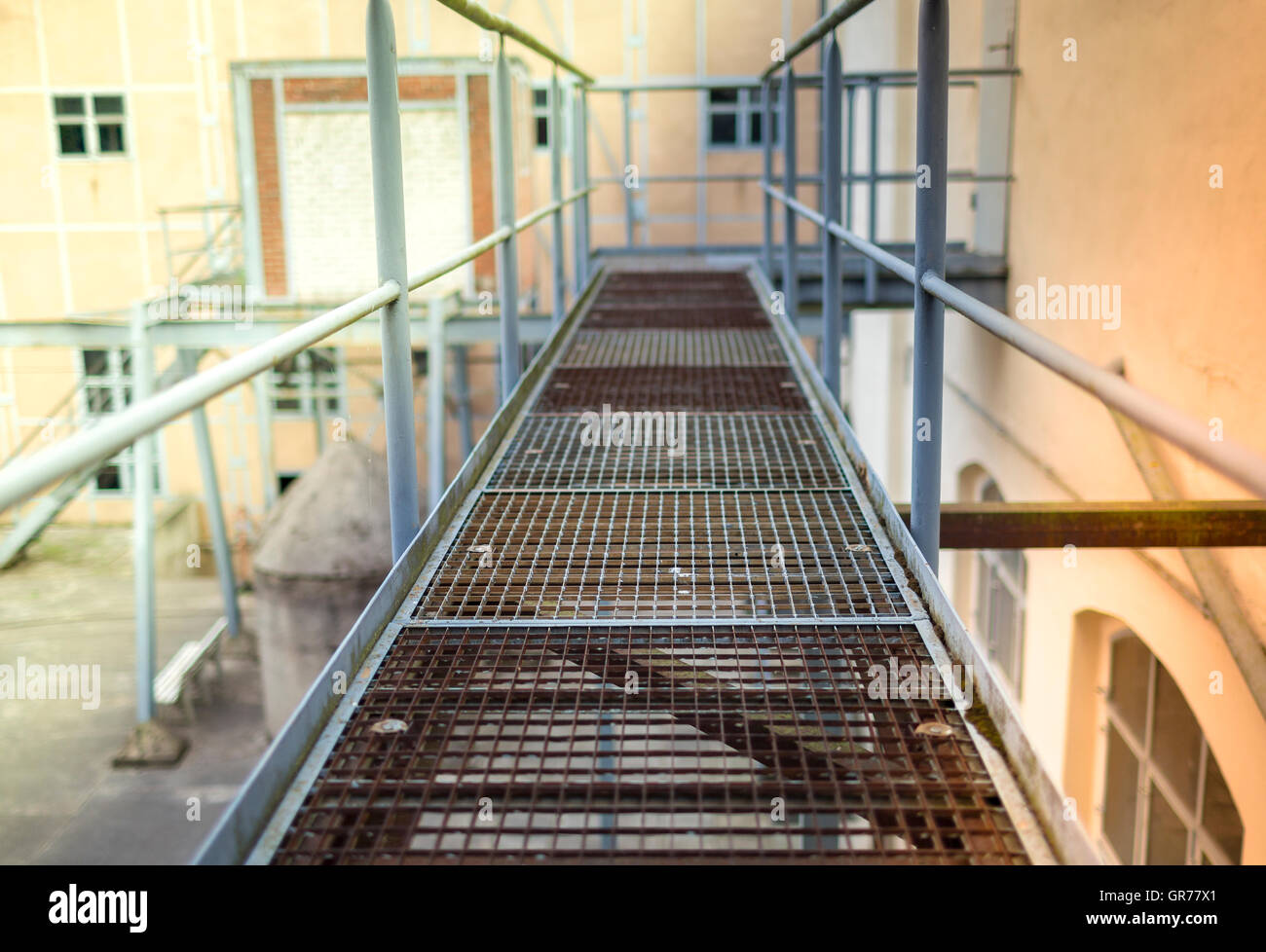 Fire stairs hi-res stock photography and images - Alamy