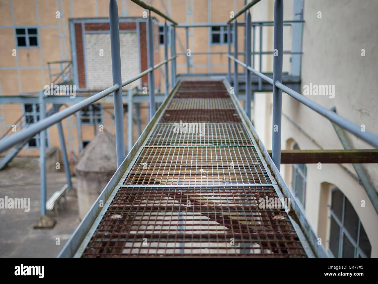 Fire stairs hi-res stock photography and images - Alamy