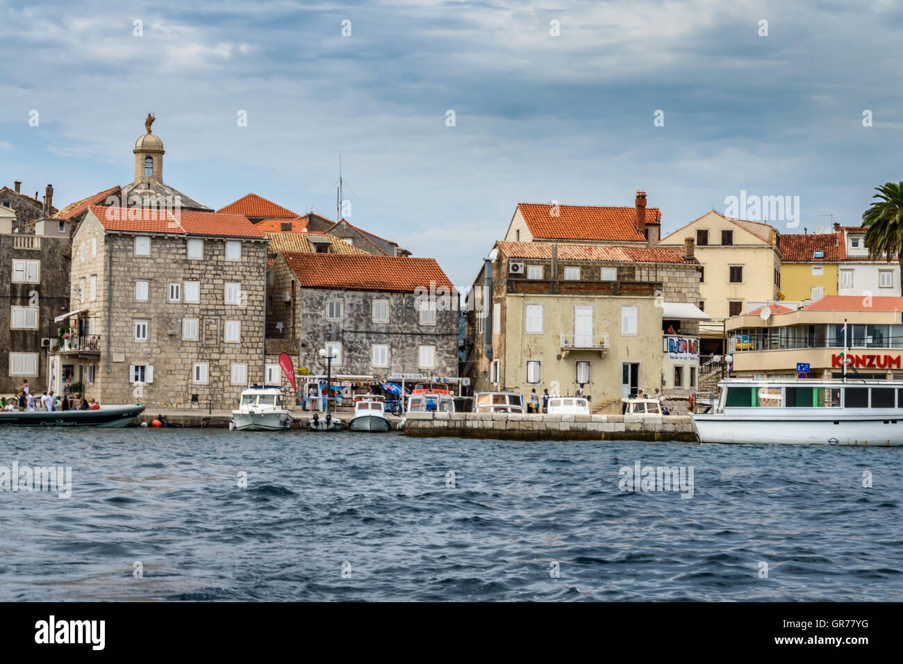Old town on the sea Stock Photo - Alamy