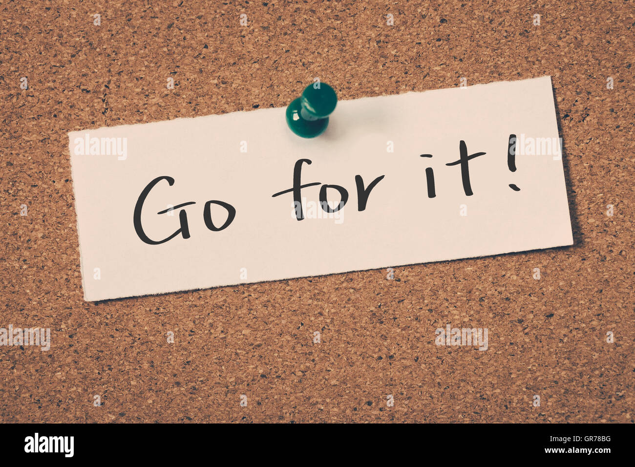 go for it Stock Photo - Alamy