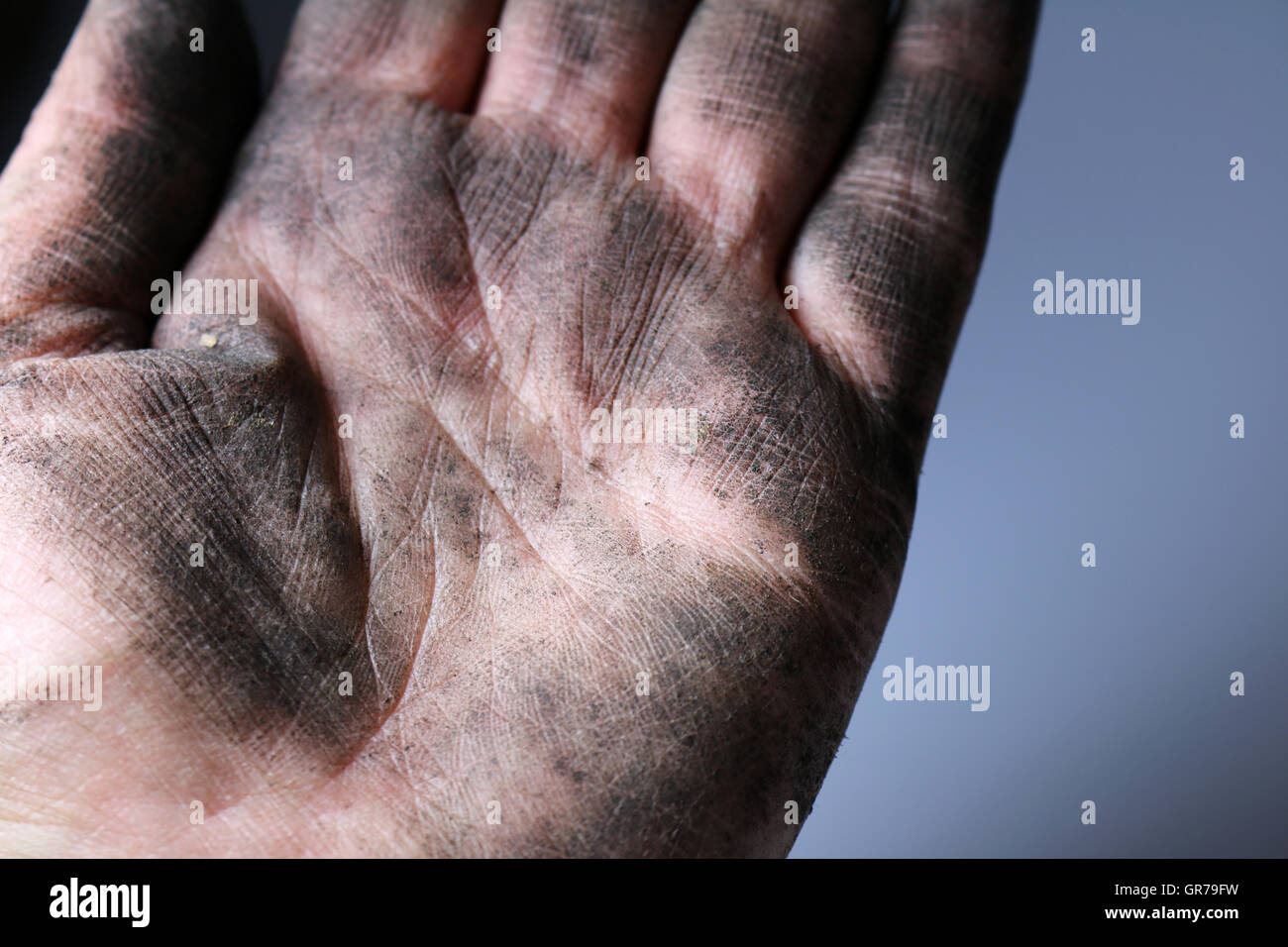 Dirty hand hi-res stock photography and images - Alamy