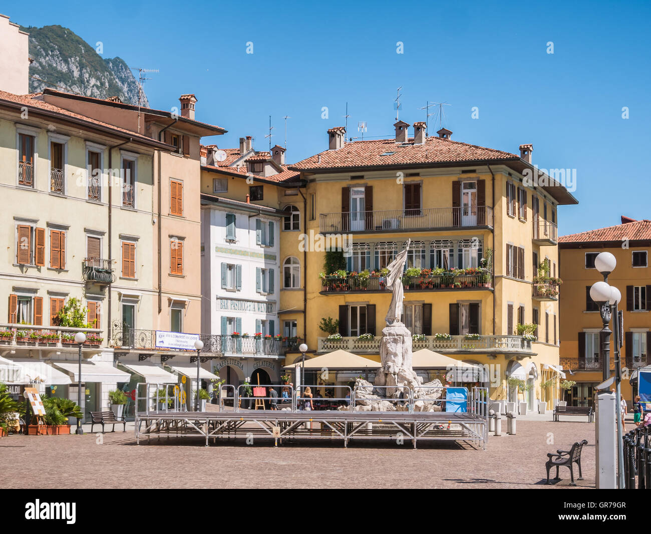 City of Lovere at lake Iseo in Italy Stock Photo: 117560487 - Alamy