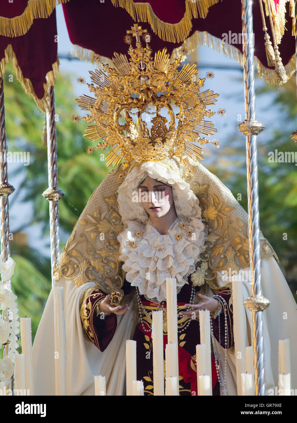 Procession of the virgin mary hi-res stock photography and images - Alamy