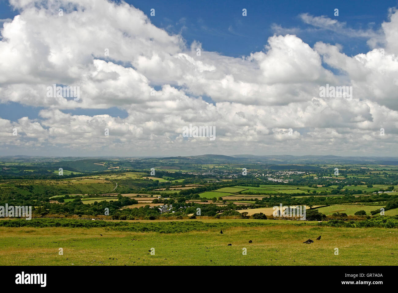 Dartmoor landscape devon england hi-res stock photography and images ...