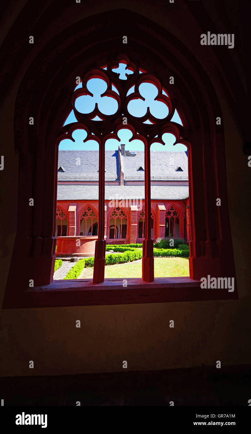 St Stephan Church Chagall Blue light Mainz Rheinland-pfalz Rhineland ...