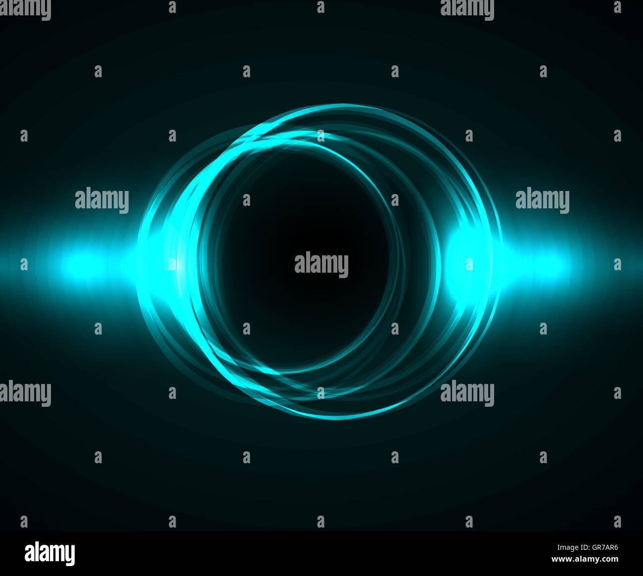 Digital circle Stock Vector Images - Alamy