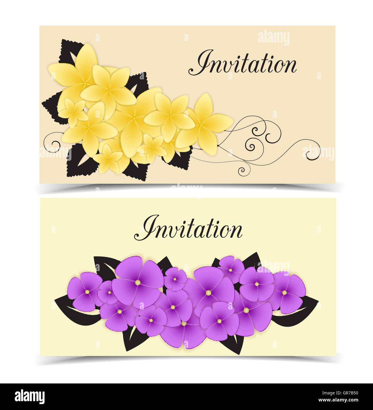 Floral color design Stock Vector Image & Art - Alamy