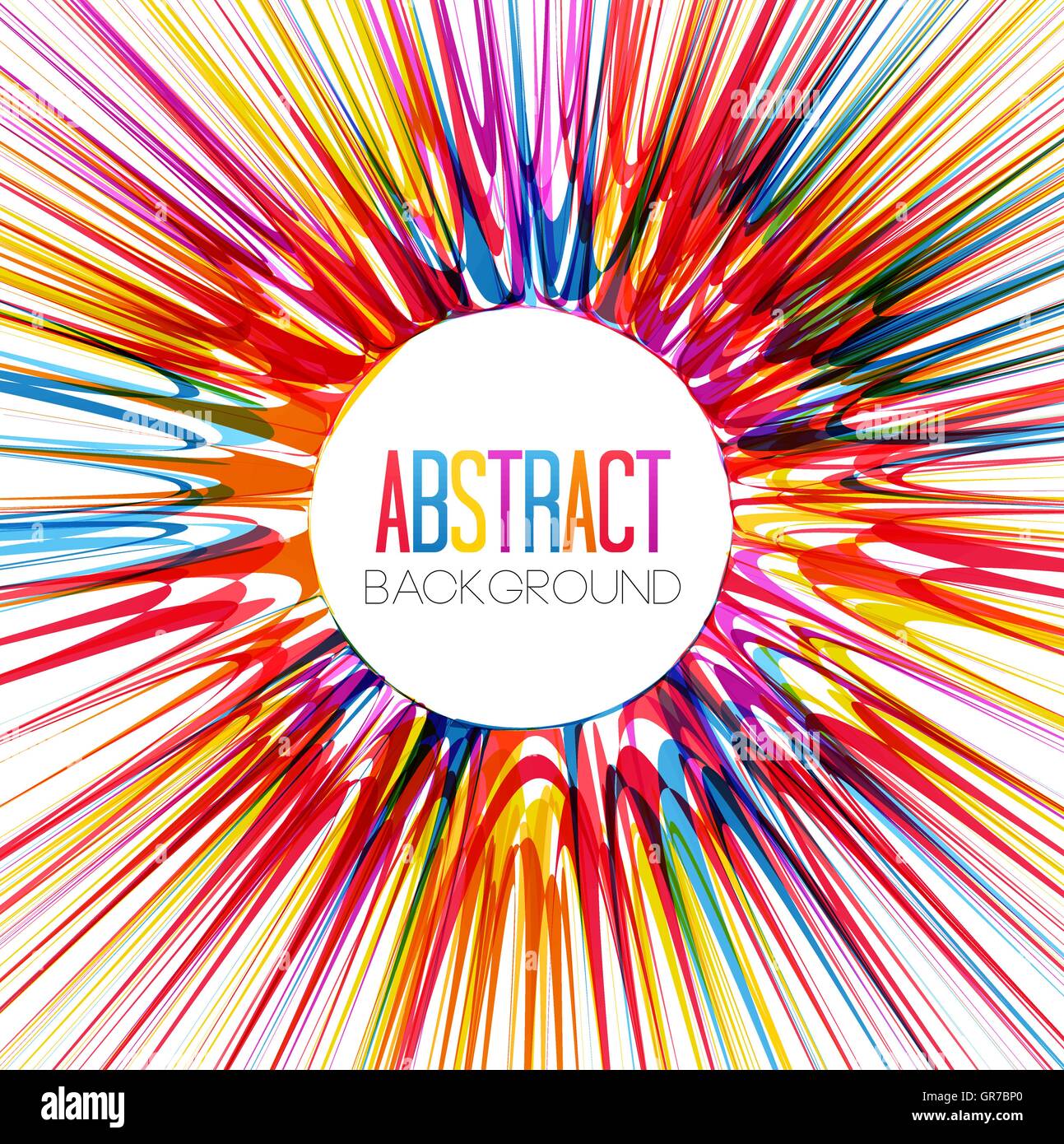 Colorful abstract burst Stock Vector Image & Art - Alamy
