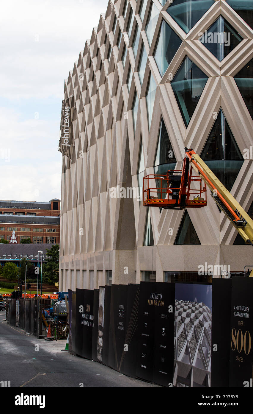 Victoria Gate Shopping Centre, Leeds - July 2016. John Lewis Leeds ...