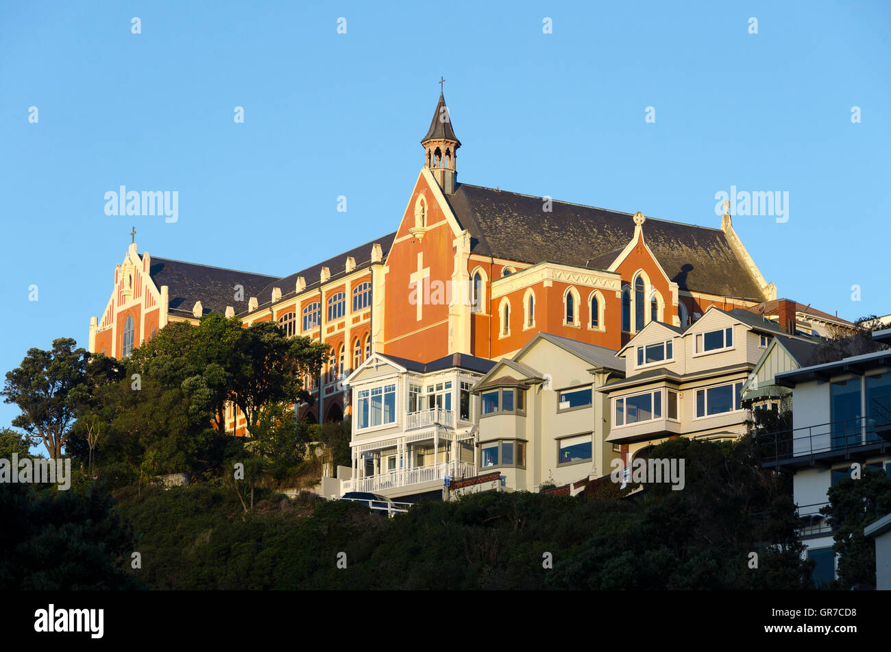Saint Gerard's monastery and houses, Oriental Bay, Wellington, North ...