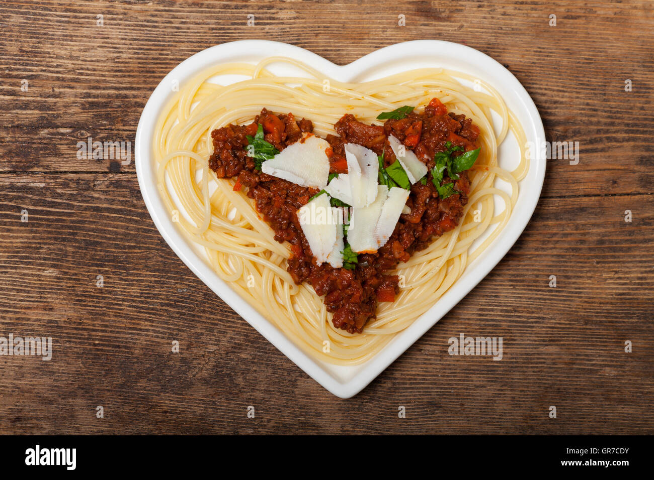 Heart Shaped Pasta Stock Photo - Alamy