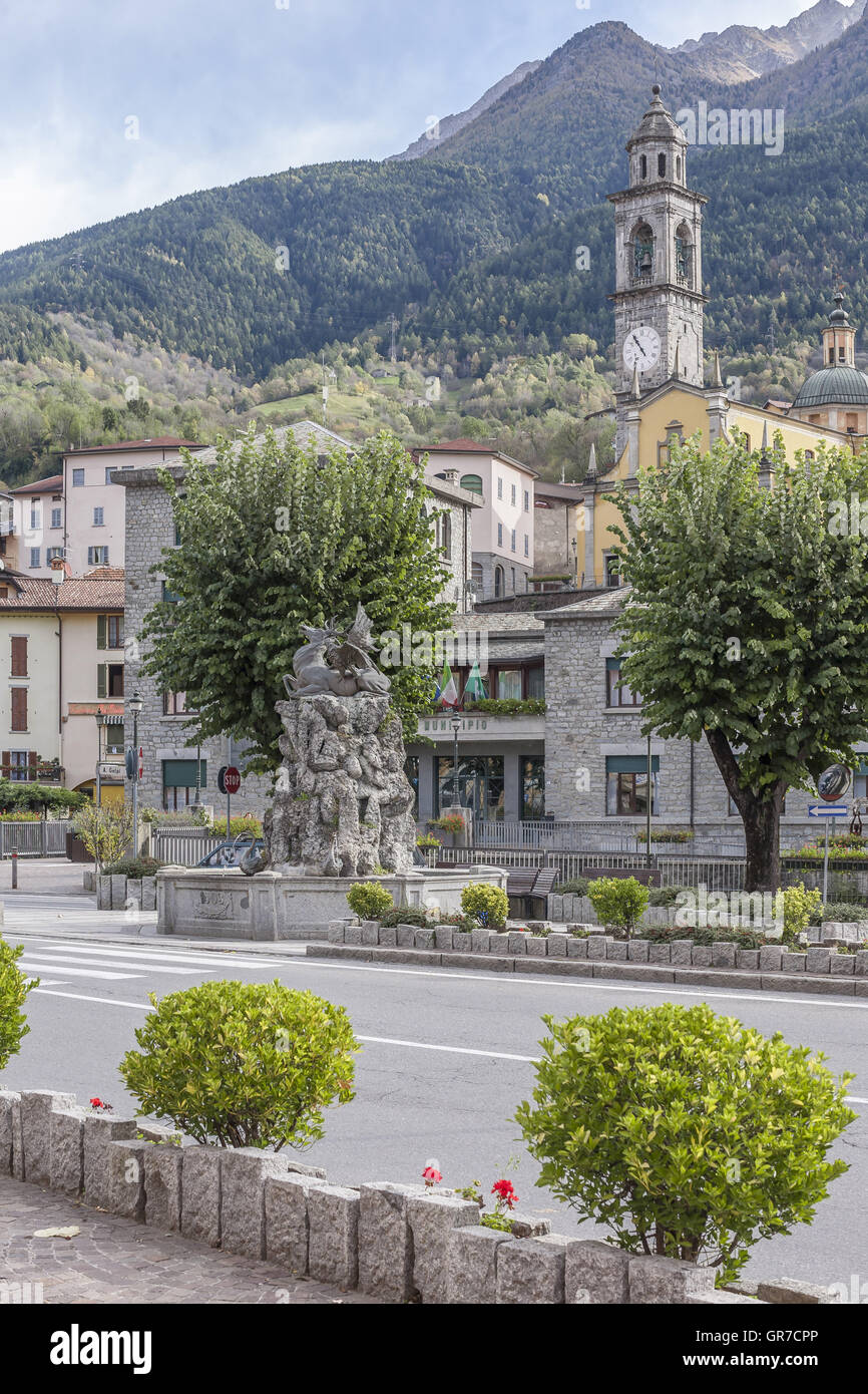 Edolo Is A Municipality In The Italian Alps And Situated In The ...