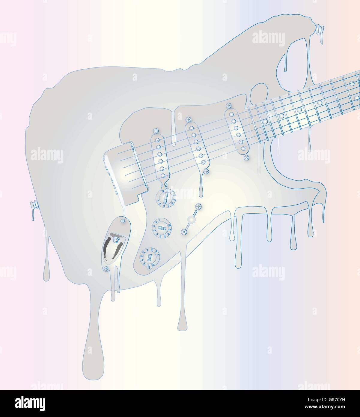 Melted rock Stock Vector Images - Alamy